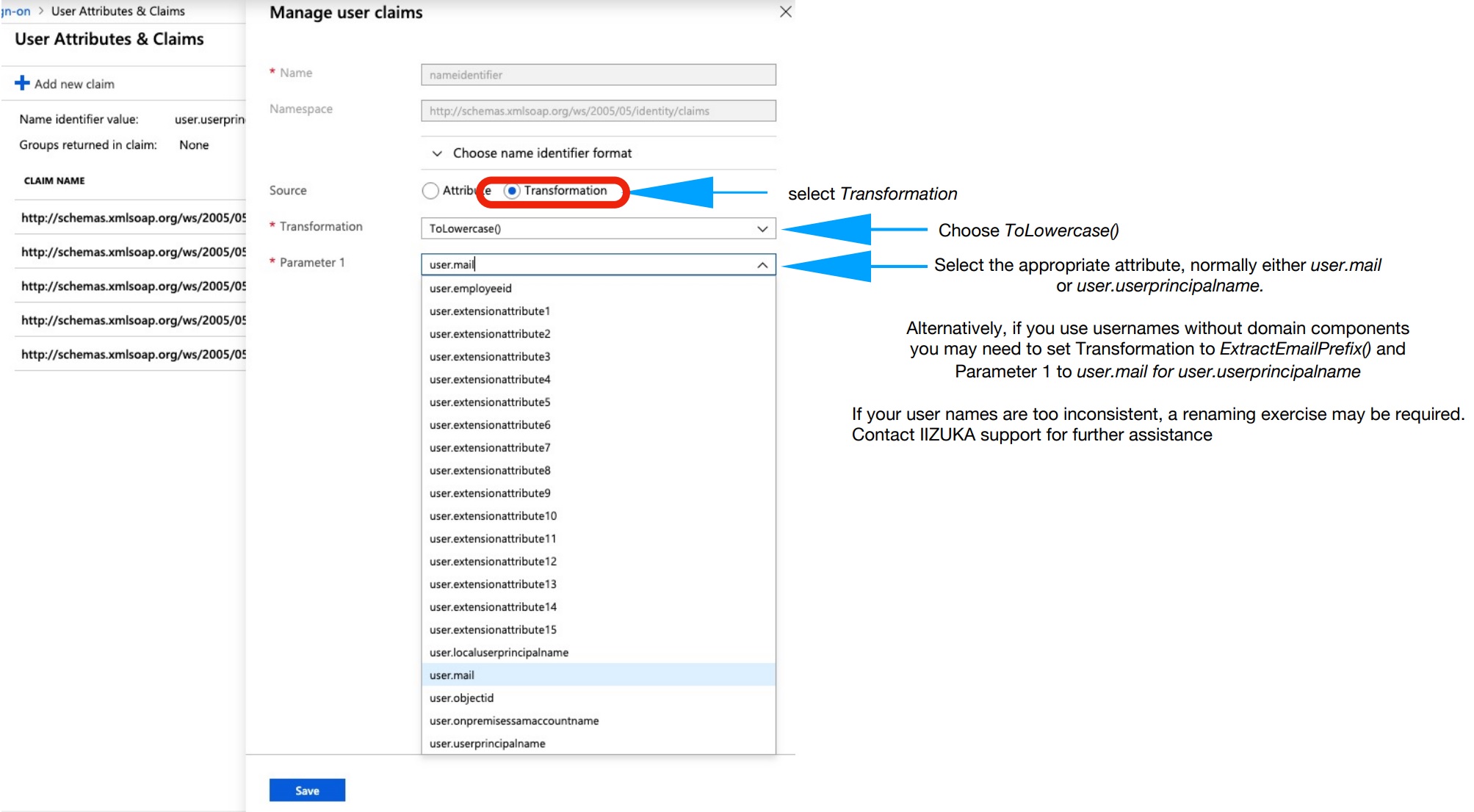 Single Sign-On (SSO) - Azure Active Directory Setup Guidance - IIZUKA Software Technologies Ltd